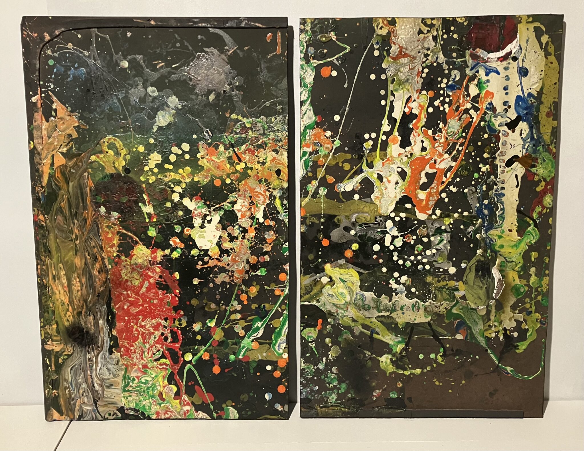 Abstrakt Maleri nr. 401 - Sommer's Kunst