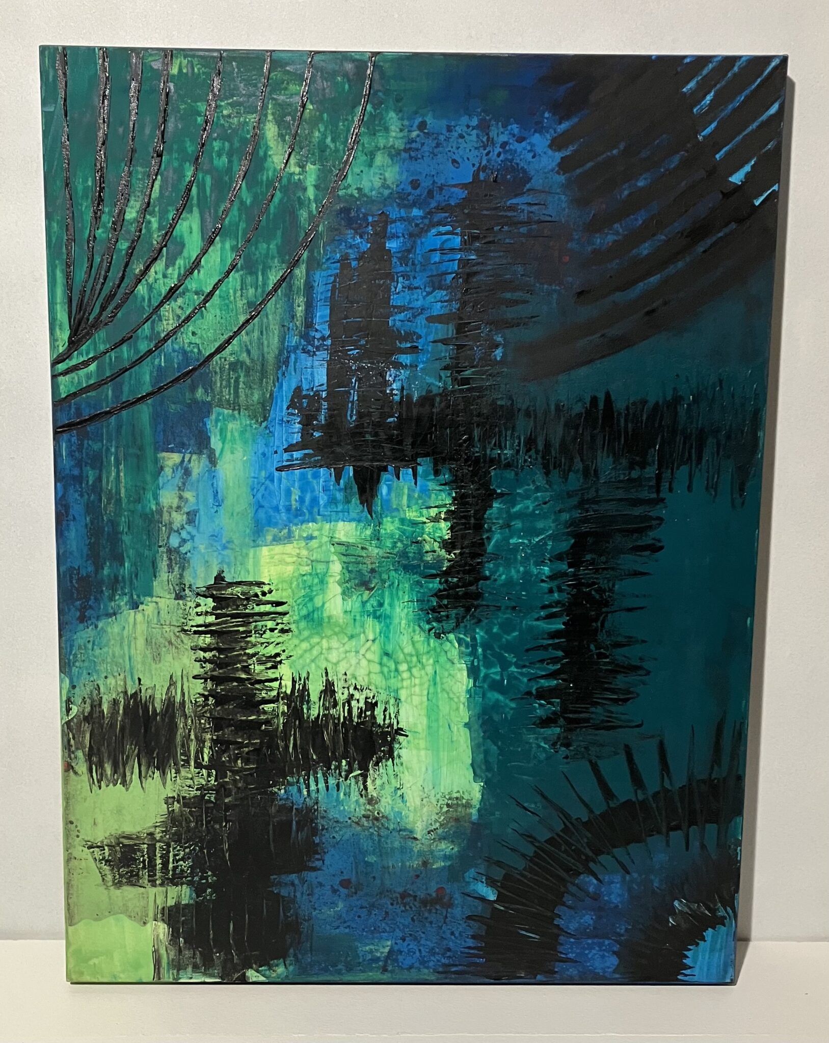 Abstrakt Maleri nr. 50 - Sommer's Kunst